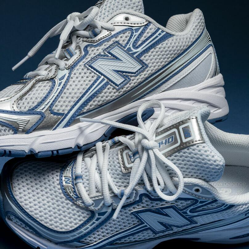 Tênis New Balance 740 - Branco e Azul | Sneakers New