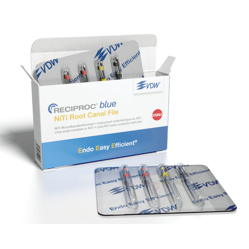 Lima Reciprocante Reciproc Blue (C/4 Unidades) - Vdw - Dental Paiva