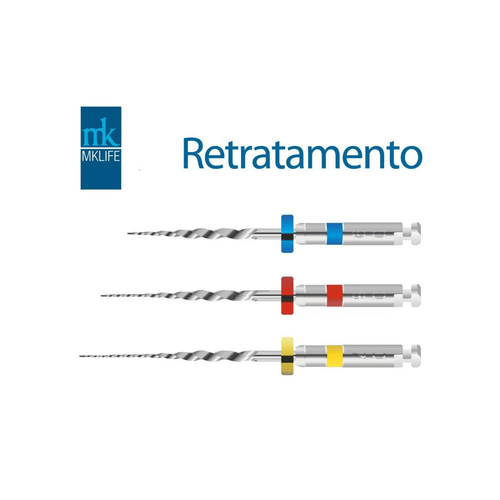 Lima Rotatoria Retratamento (C/3 Unidades) - Mklife - Dental Paiva