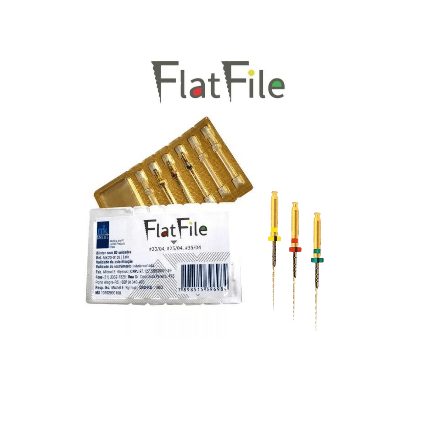 Lima Rotatoria Flat File (C/3 Unidades) - Mklife