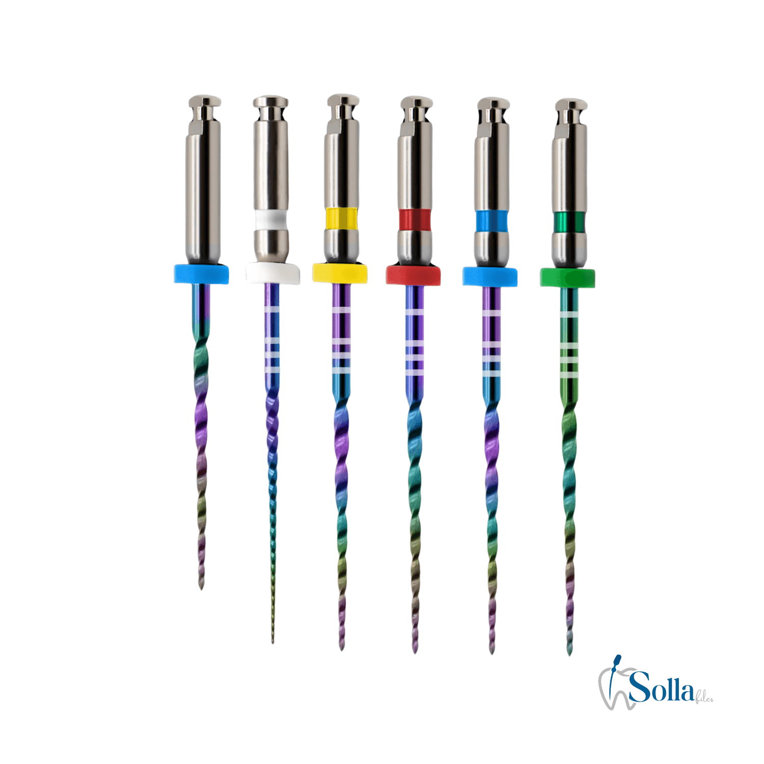 Lima Rotatoria Solla Files S1 (C/6 Unidades) - Solla - Dental Paiva