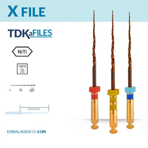 Lima Rotatoria X-File (C/6 Unidades) - Tdk