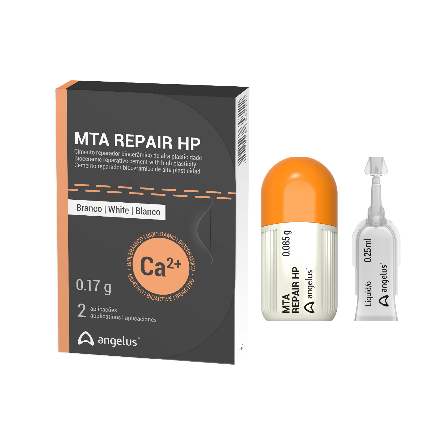 Mta Repair HP 2 Capsulas Angelus - Dental Paiva