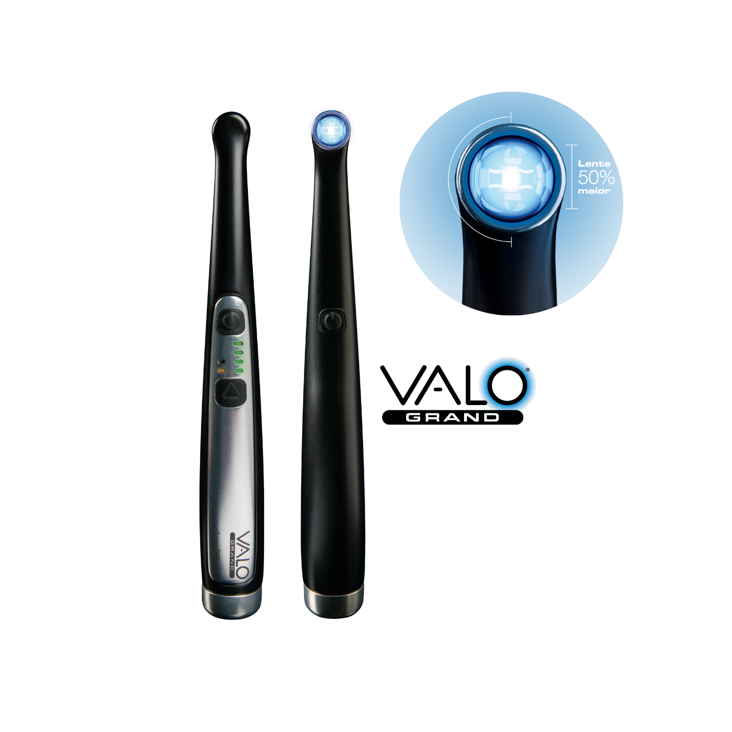 Fotopolimerizador Valo Grand Cordless Preto - Ultradent - Dental Paiva