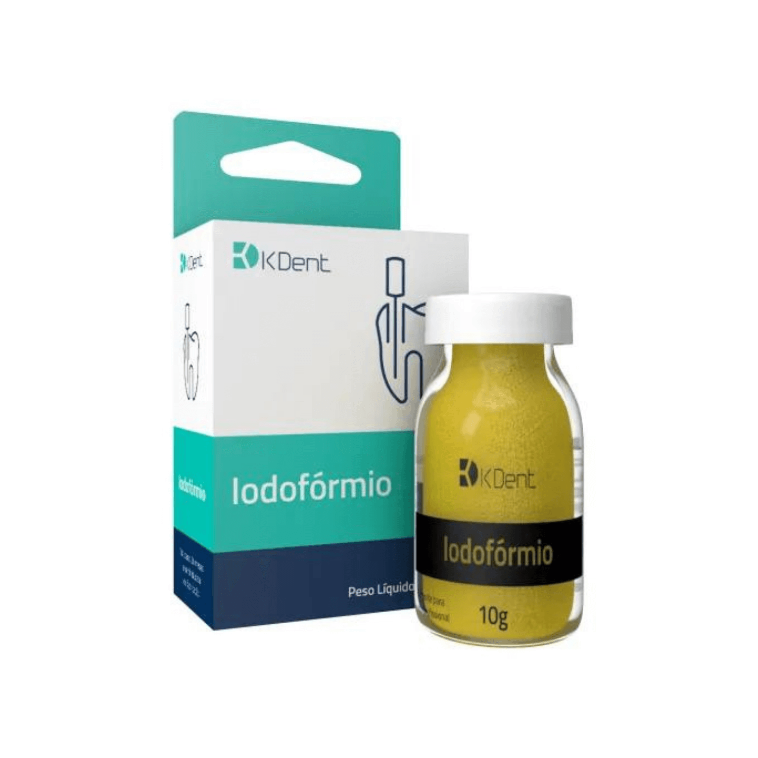 Iodoformio 10G - Kdent - Dental Paiva