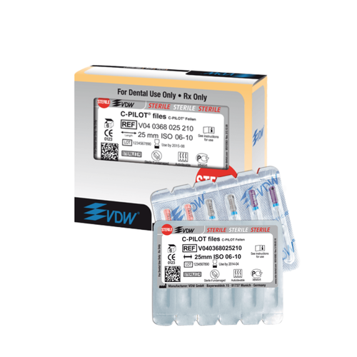 Lima Manual C Pilot - Vdw - Dental Paiva