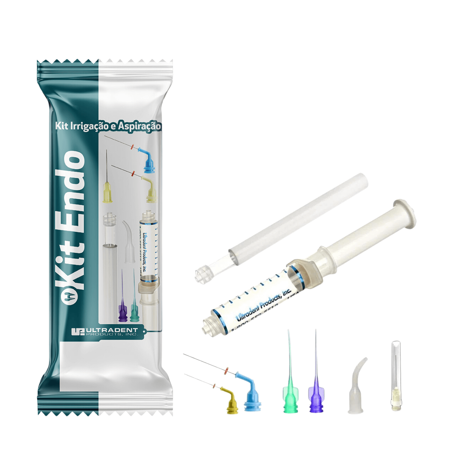 Kit Endo Irrigação e Aspiração - Ultradent - Dental Paiva