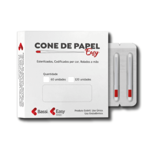 Ponta de papel Calibrada Estéril - Easy - Dental Paiva