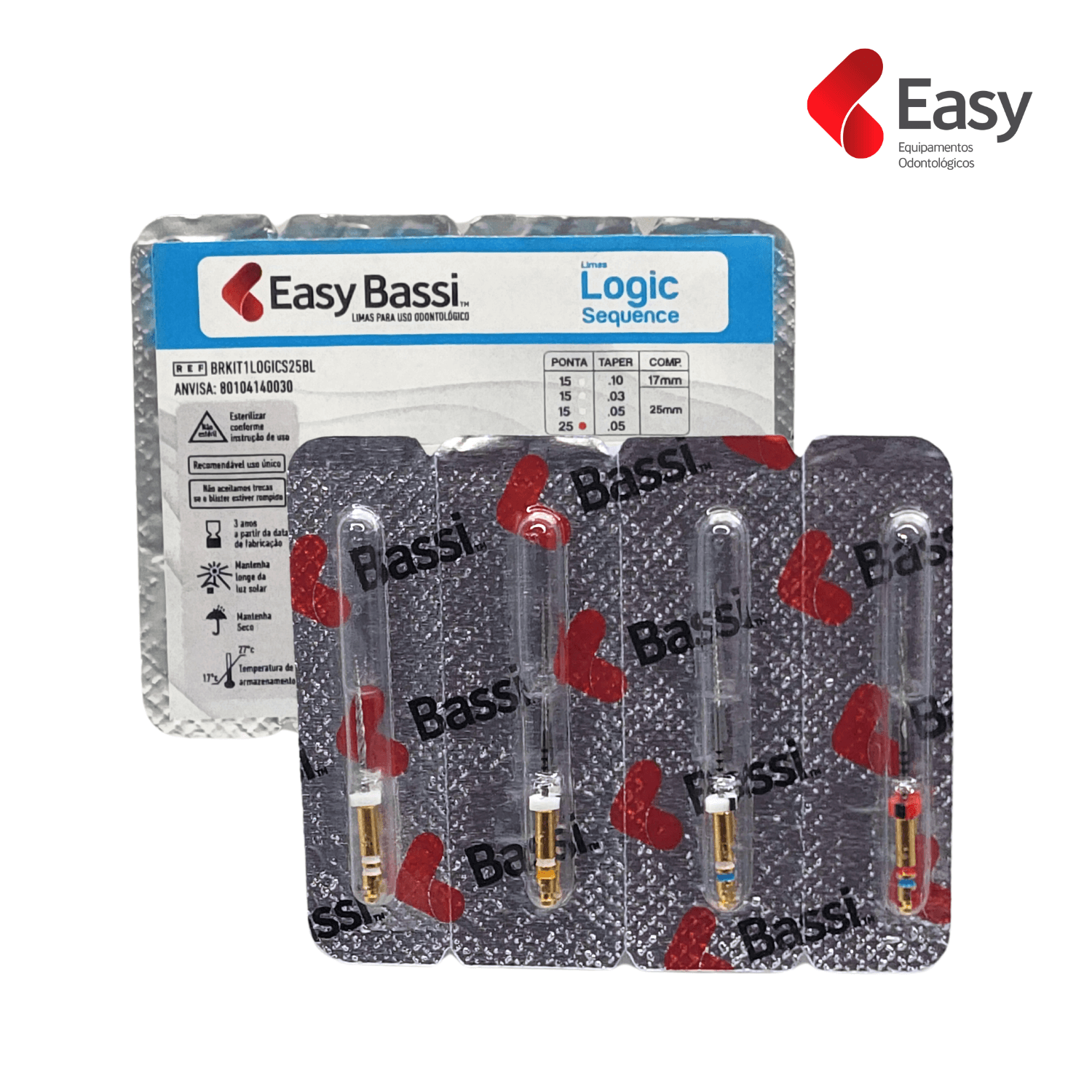 Lima Rotatoria Logic Sequence (C/4 Unidades) - Easy - Dental Paiva