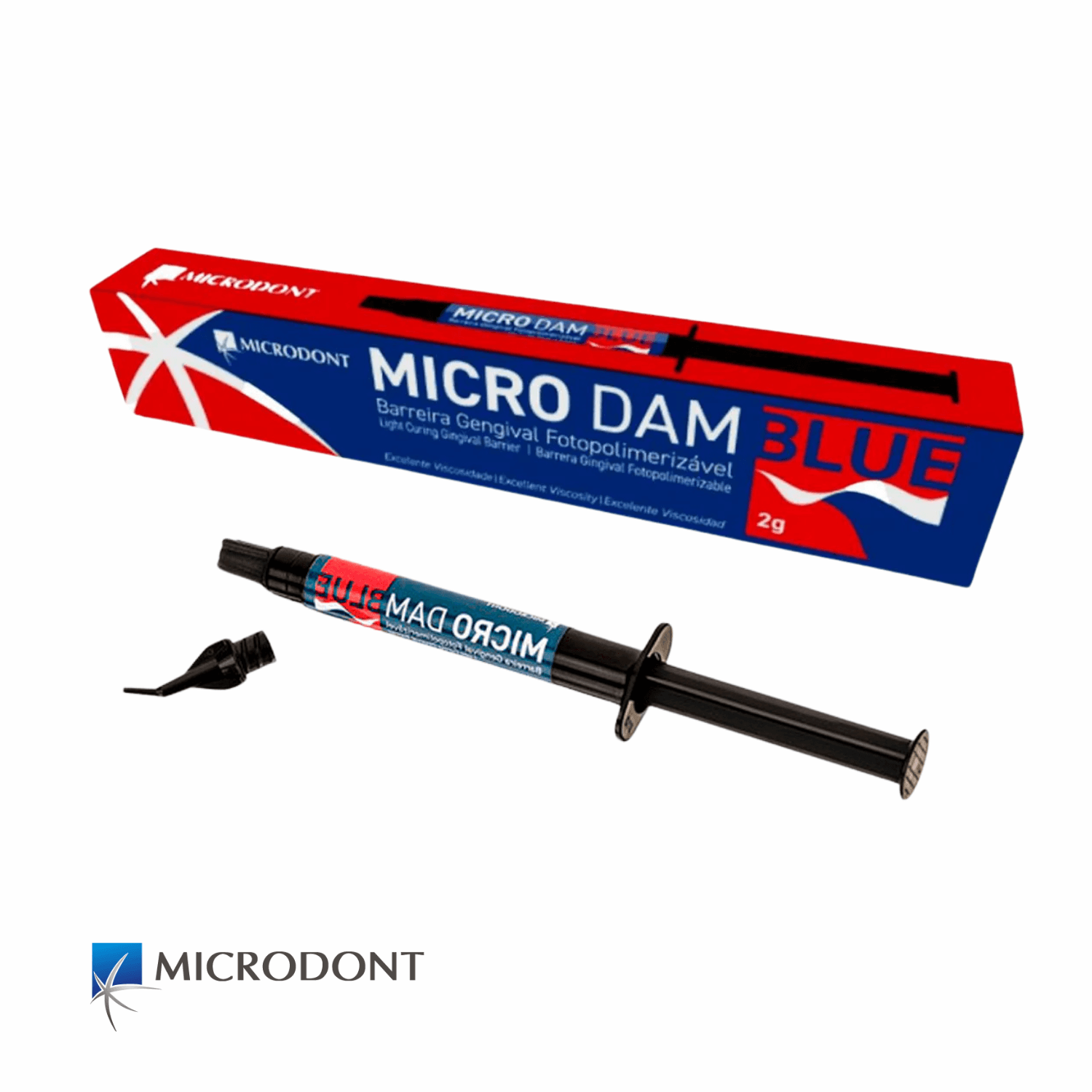 Comprar Barreira Gengival Micro Dam 2G - Microdont - Dental Paiva