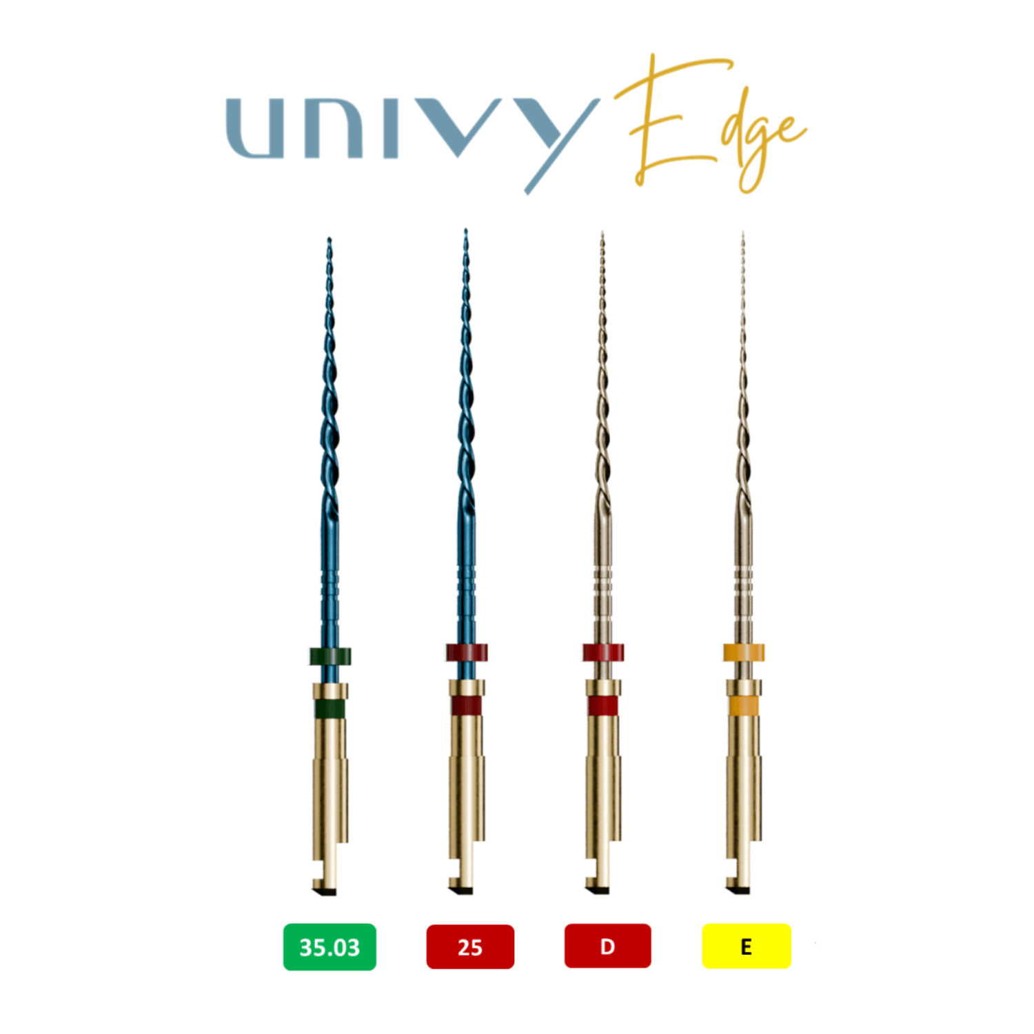 Lima Reciprocante EDGE (C/4 Unidades) - UNIVY