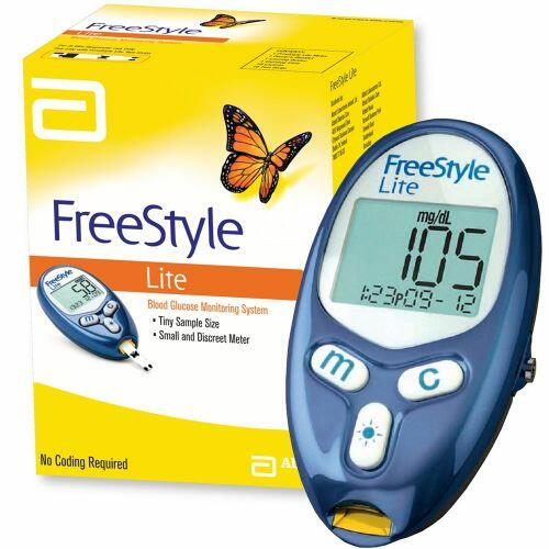 Comprar Kit Medidor de Glicose Freestyle Freedom Lite com Monitor, 1 ...