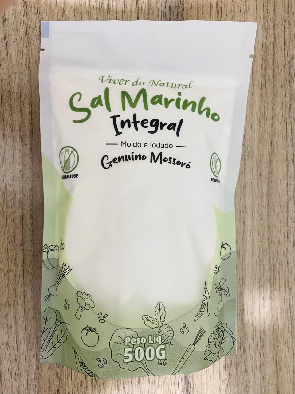 Comprar Sal Marinho Integral 500g, Viver do Natural - a partir de R$12,30