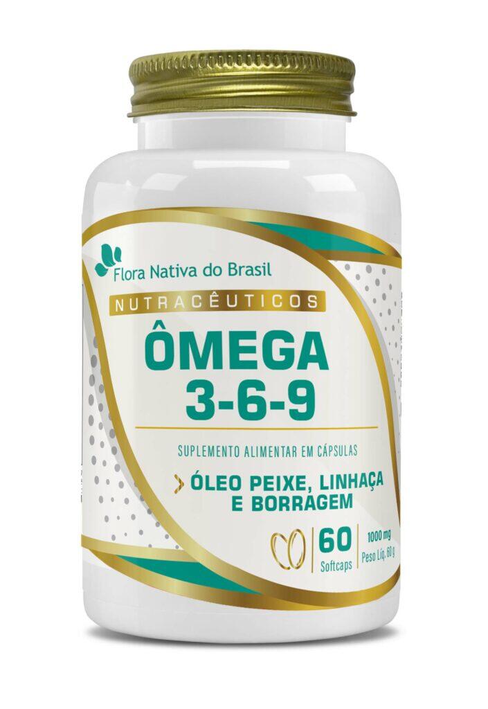 Comprar Omega 3 6 9 com 60 cápsulas 100mg, Flora Nativa do Brasil - a ...