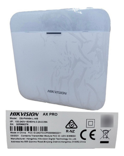 Comprar Kit Alarme Sem Fio Ax Pro Hikvision Pircam Ds-pwa64-kit-wb ...