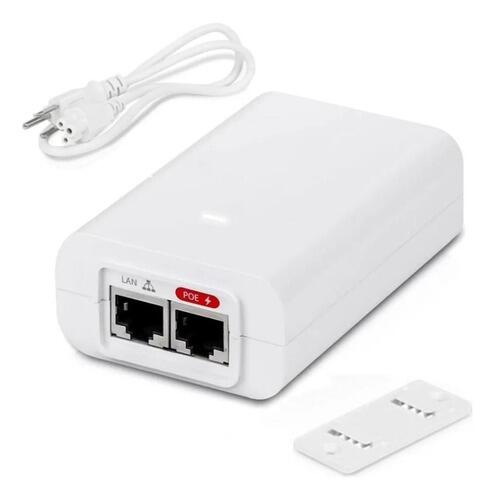 Injetor Poe Ubiquiti 802.3at 48v 30w Gigabit U-poe-at