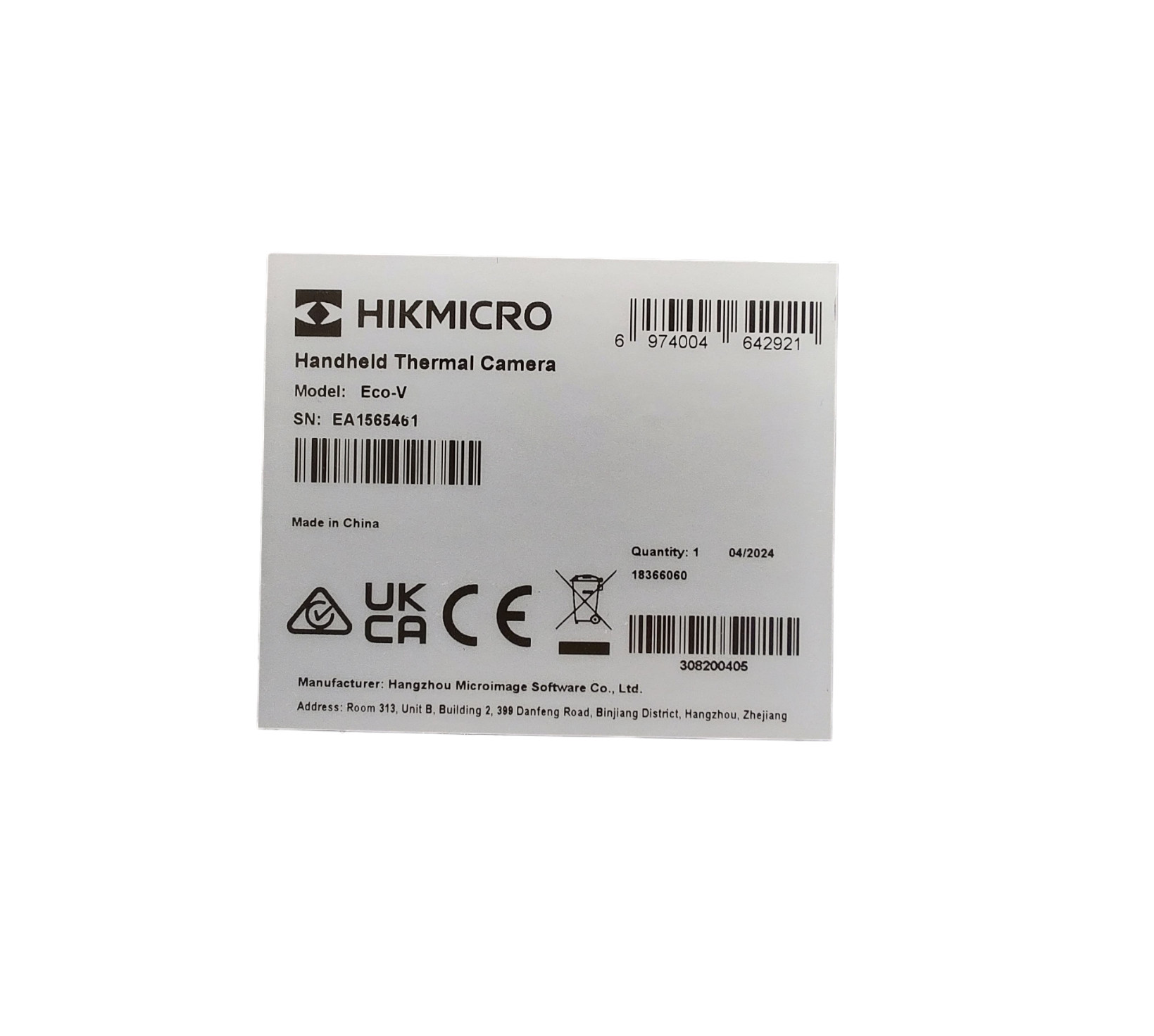 Comprar Câmera Térmica Termográfica Eco-v Hikvision - DATACOMM