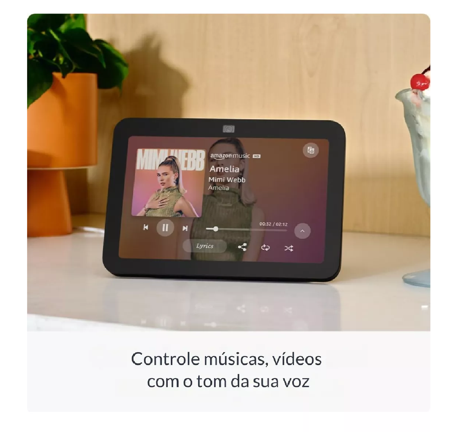 Comprar Alexa Echo Show 8 Amazon 3ª Geração - DATACOMM