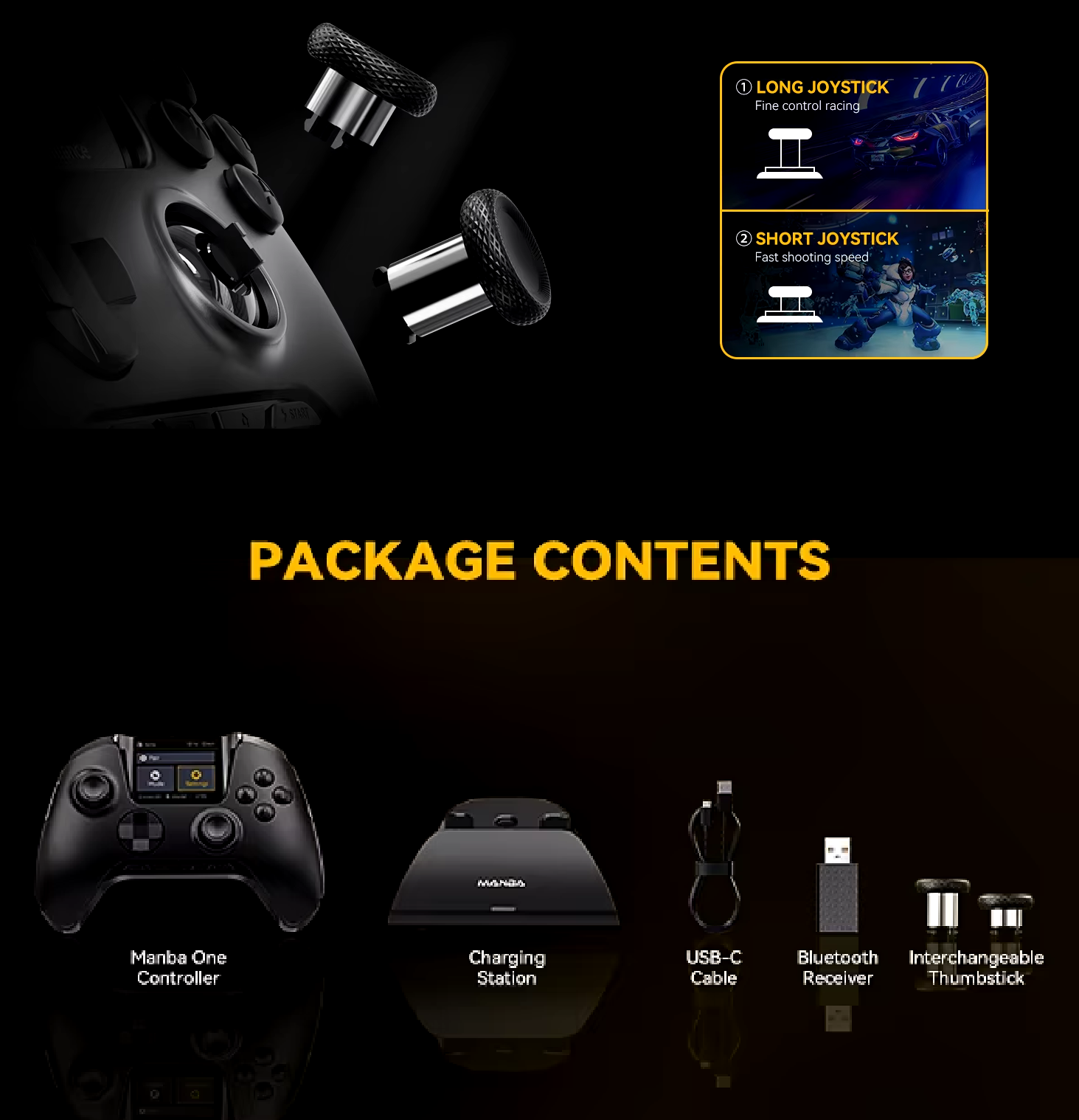 Comprar Controle Manba One 50 Com Display Interativo Sem Fio - DATACOMM