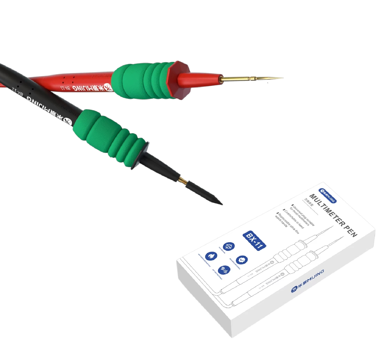 Comprar Ponta De Prova Para Multímetro Universal Bx-11 Mijing 2000v