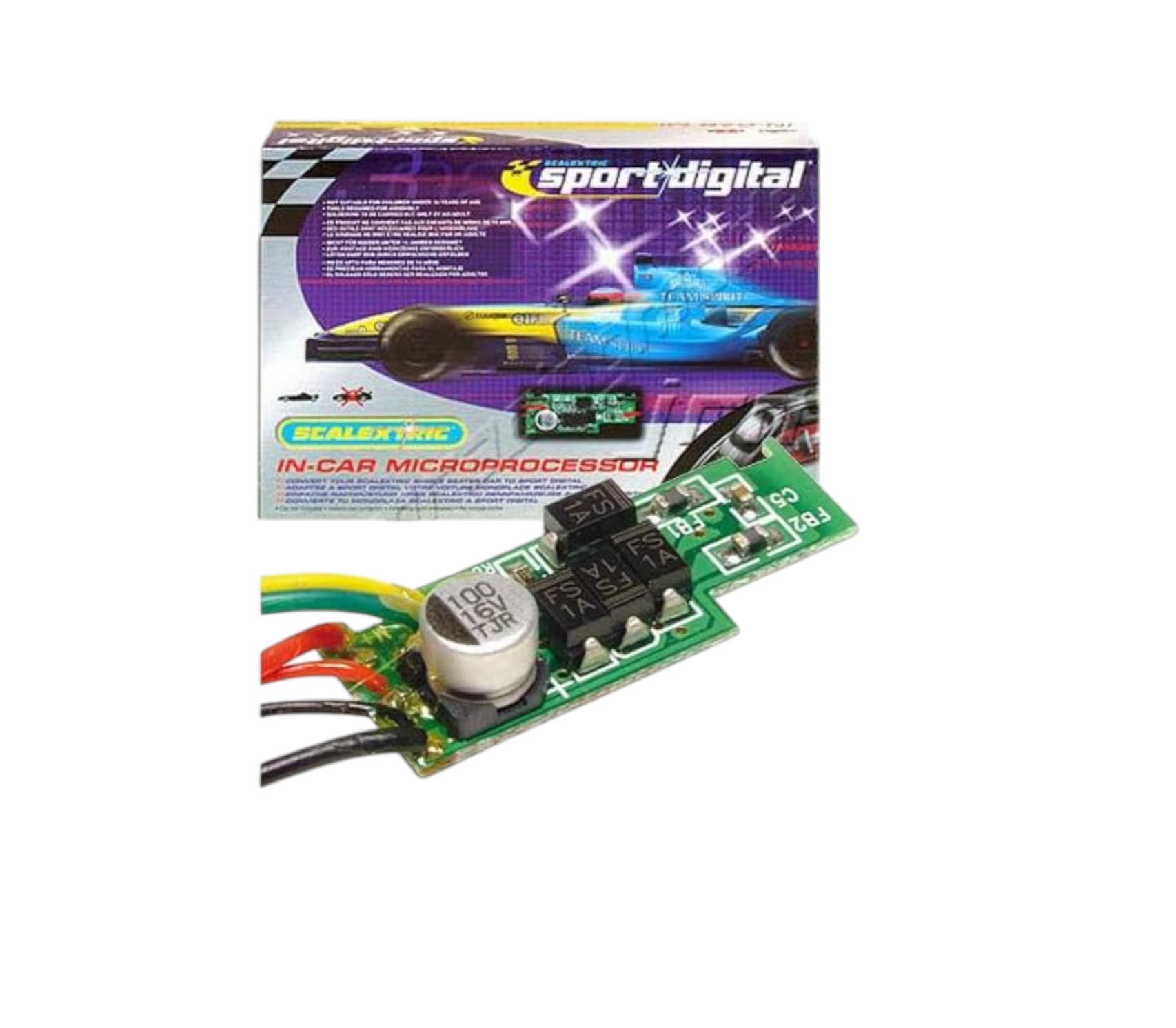 Comprar Chip Digital Scalextric C7005 P/ Carros Não Dpr