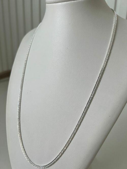 Comprar CORRENTE MASCULINA GRUMET DUPLA 3MM 60CM - Madagi pratas Atacado