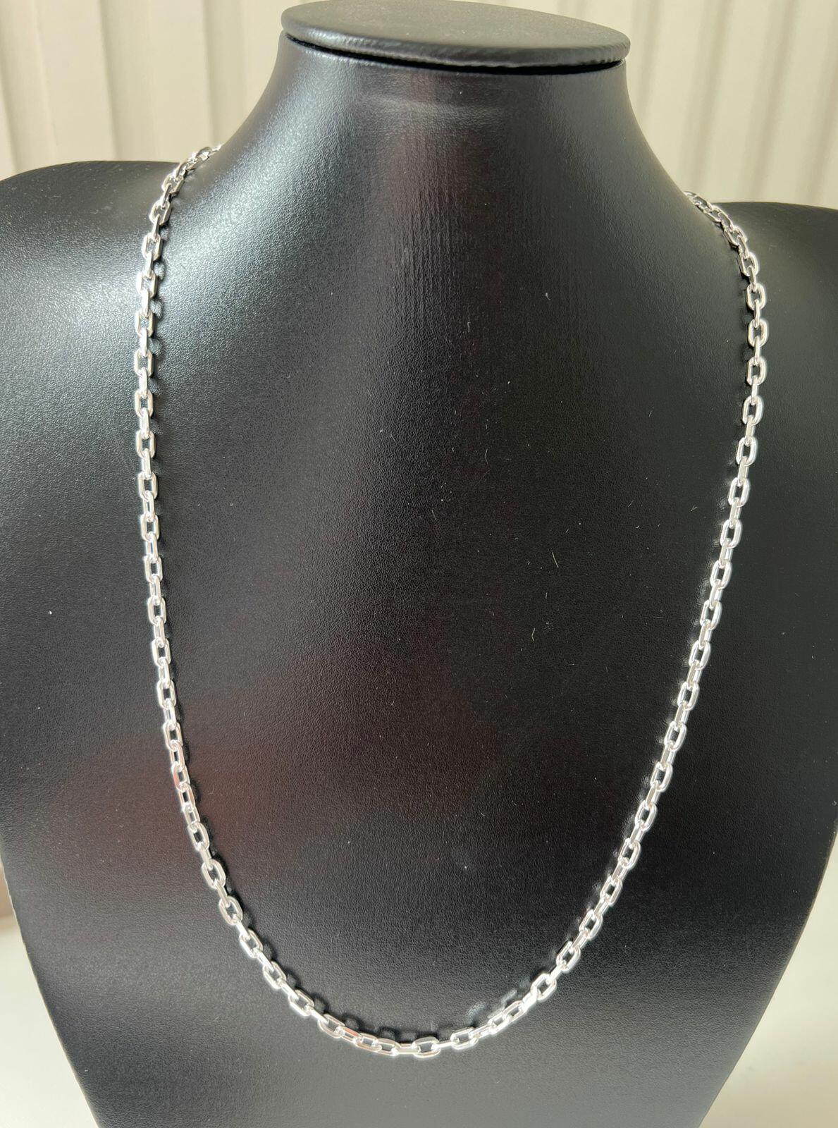 Comprar CORRENTE MASCULINA CARTIER 4MM 60CM - Madagi pratas Atacado