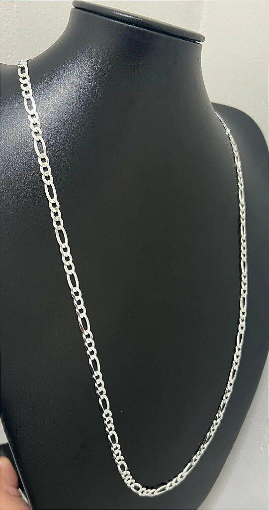 Comprar CORRENTE MASCULINA 3X1 5.5MM 60CM - Madagi pratas Atacado