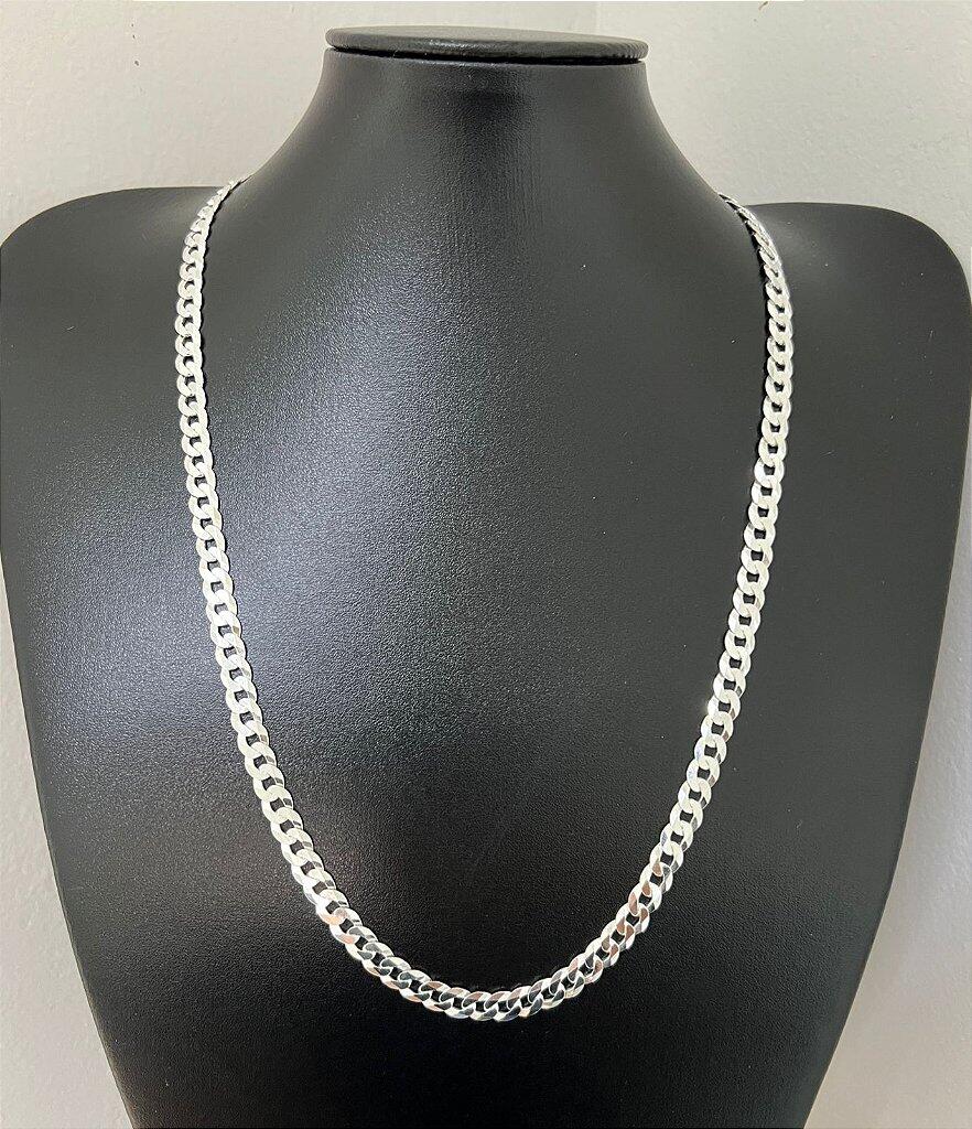 Comprar CORRENTE MASCULINA GRUMET 6.6MM 60CM - Madagi pratas Atacado