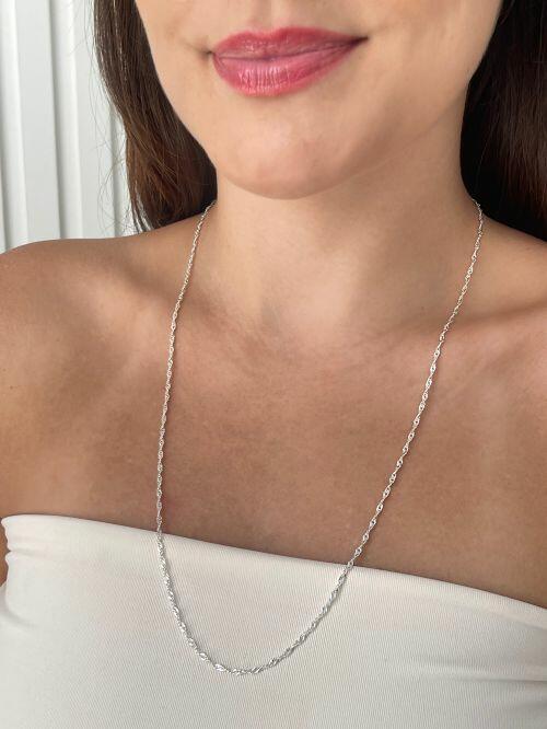 CORRENTE SINGAPURA 60CM B11 - Madagi Atacado | Fábrica de Joias em Prata 925