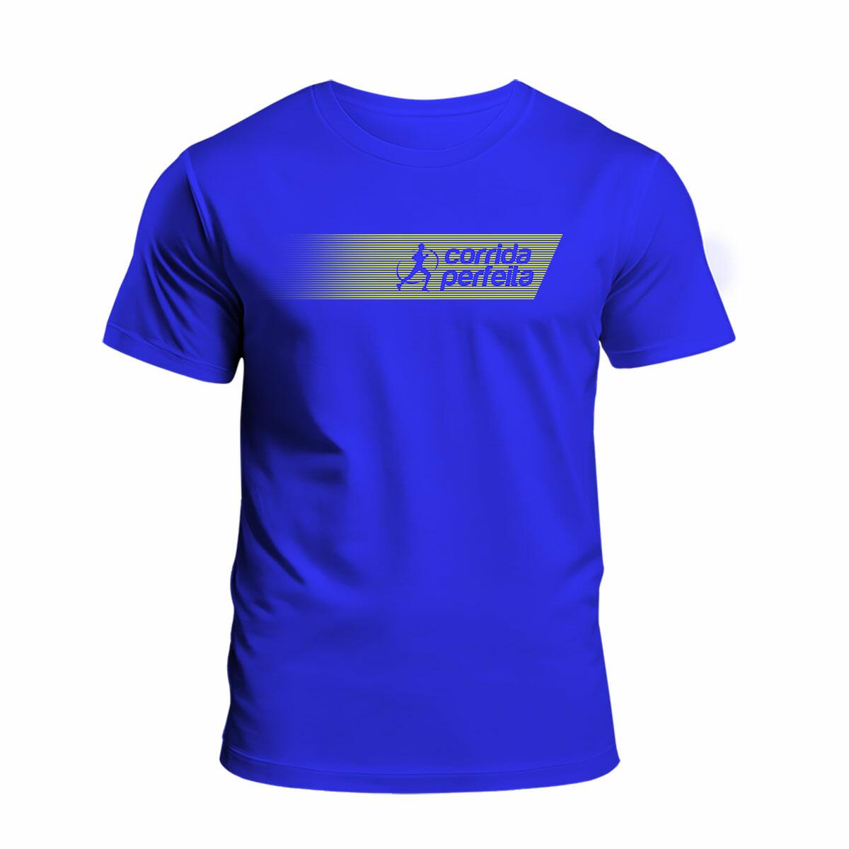 Comprar Camiseta Corrida Perfeita 2026 Azul Royal Masculina