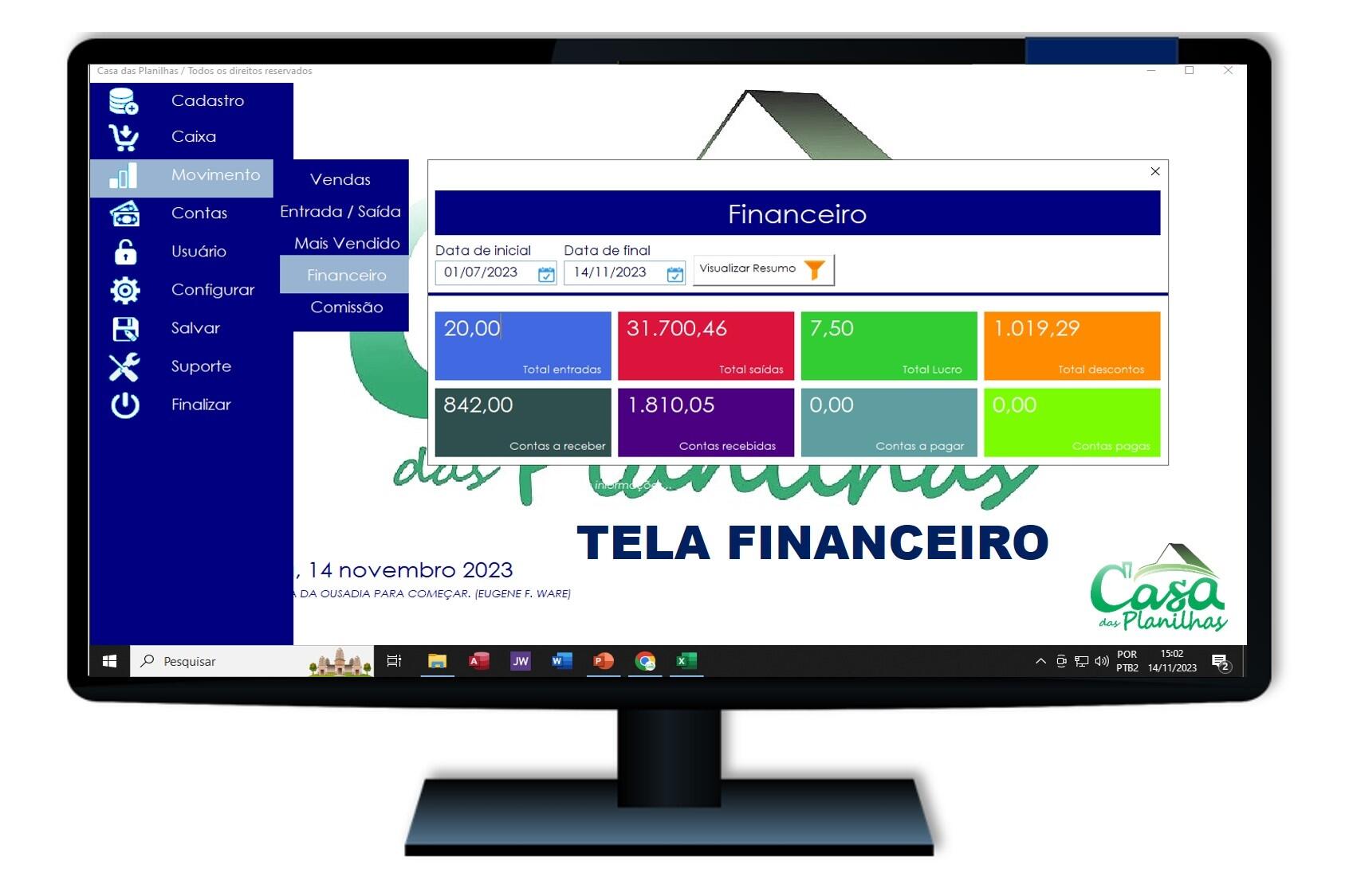 Sistemas Frente de Caixa ? Modelos 3.0 a 5.0 - a partir de R$71,92
