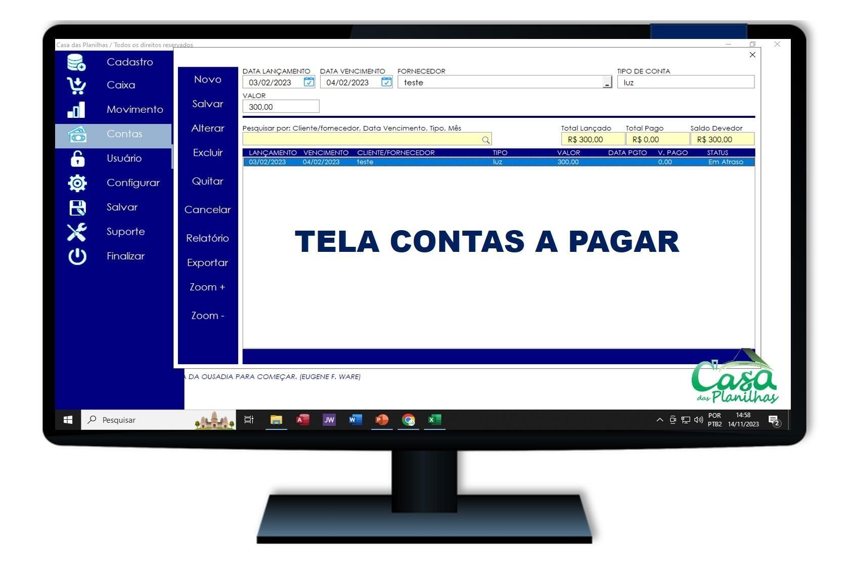 Frente de Caixa 5.0 Plus com Grade e Multiusuário - a partir de R$191,35
