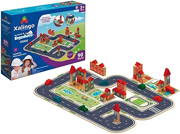 Comprar Brinquedo De Construir e Montar Brincando de Engenheiro Cidade ...