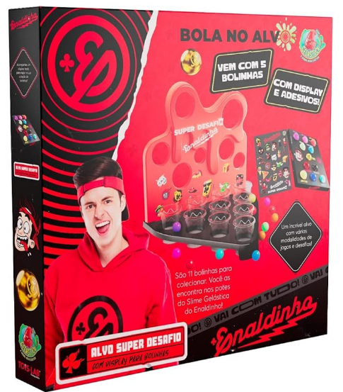 Comprar Jogo Bola No Alvo Enaldinho Toys Lab - R$149,99 - TONI TOYS ...