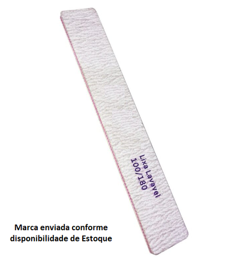 Comprar Lixa Quadrada 100/180 - R$1,90 - StarNails Profissional