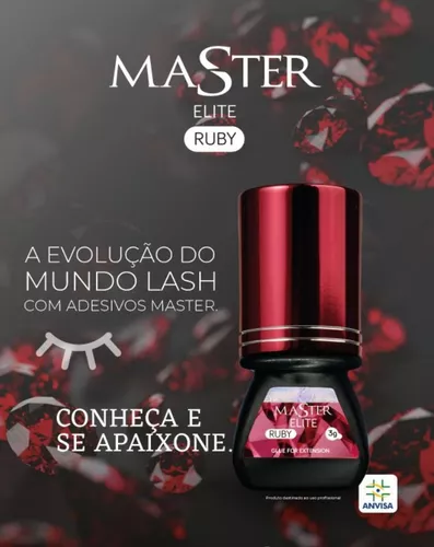 Comprar Master Elite Cola Ruby 3ml - a partir de R$66,40 - StarNails Profissional