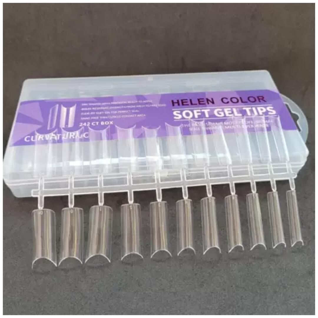 Comprar Helen Color Tips Soft Gel Curvatura C 240un - a partir de R$28,40