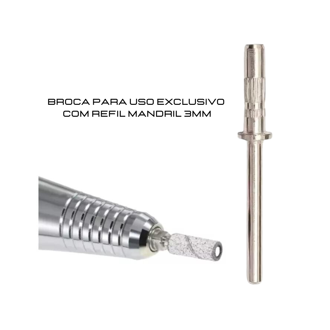 Comprar Broca Mandril Fino 3mm - a partir de R$18,90