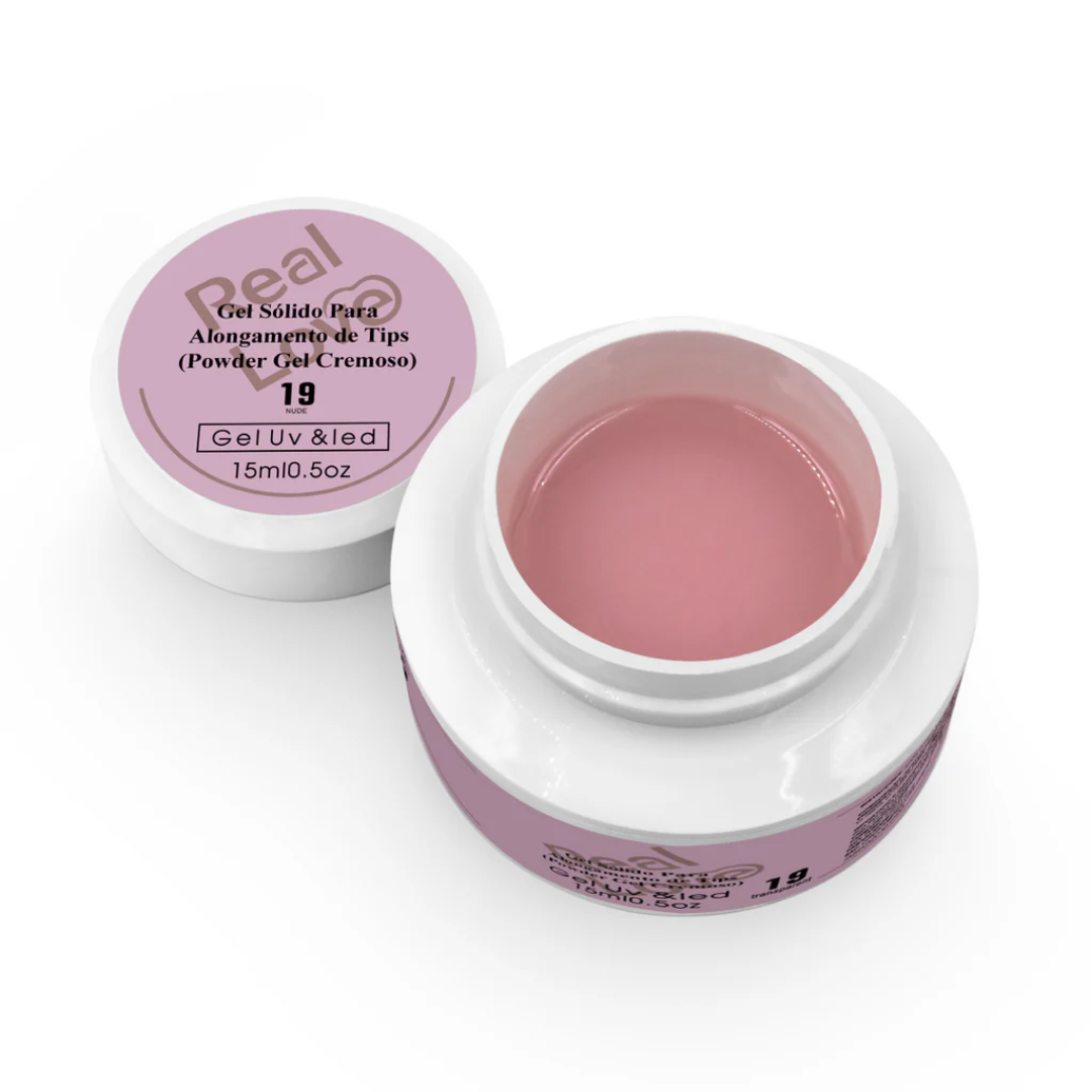 Comprar Real Love Pote Gel Sólido Nude 19 15ml - a partir de R$18,90
