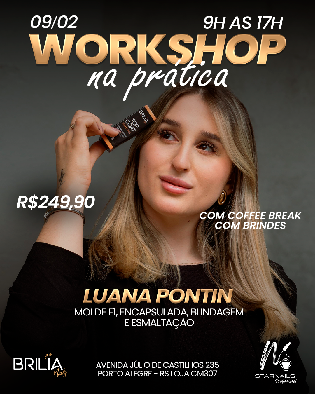 Comprar 09.02 - Workshop Molde F1, Encapsulada e Esmaltação - Luana ...