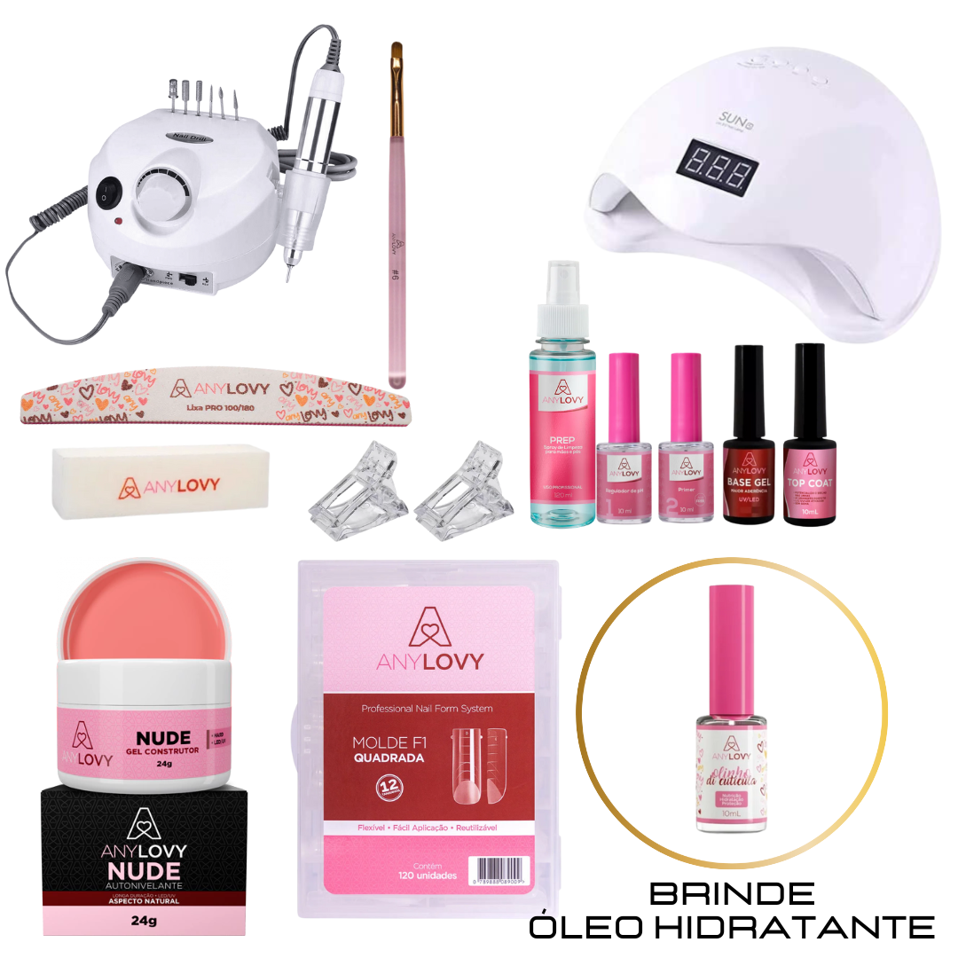 Comprar Kit Alongamento Gel no Molde F1 Anylovy - StarNails Profissional
