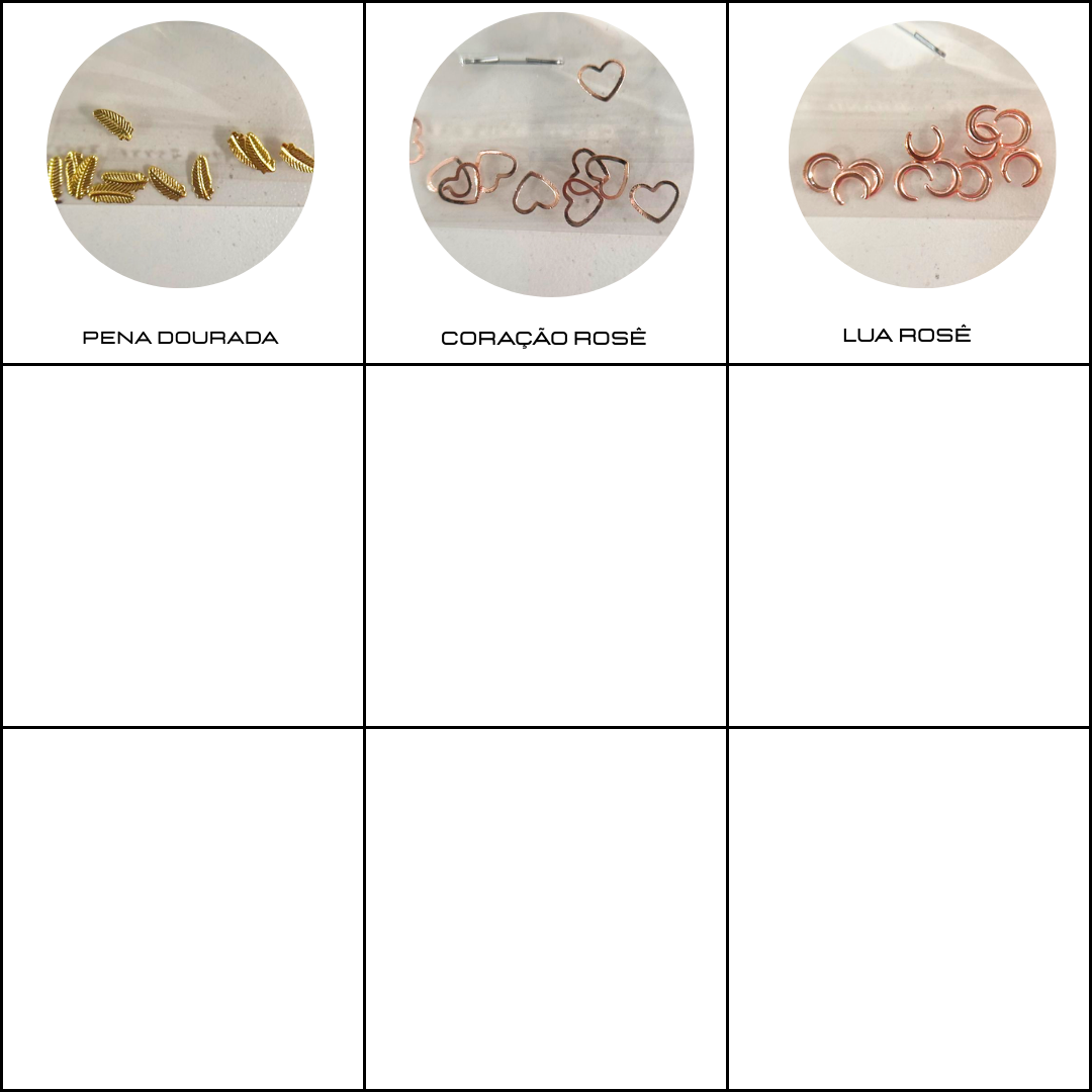 Comprar Starnails Pedraria Metal Fracionada - a partir de R$2,75 ...