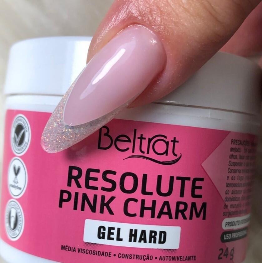 Comprar Beltrat Gel Resolute Pink Charm Hard 24g - StarNails Profissional