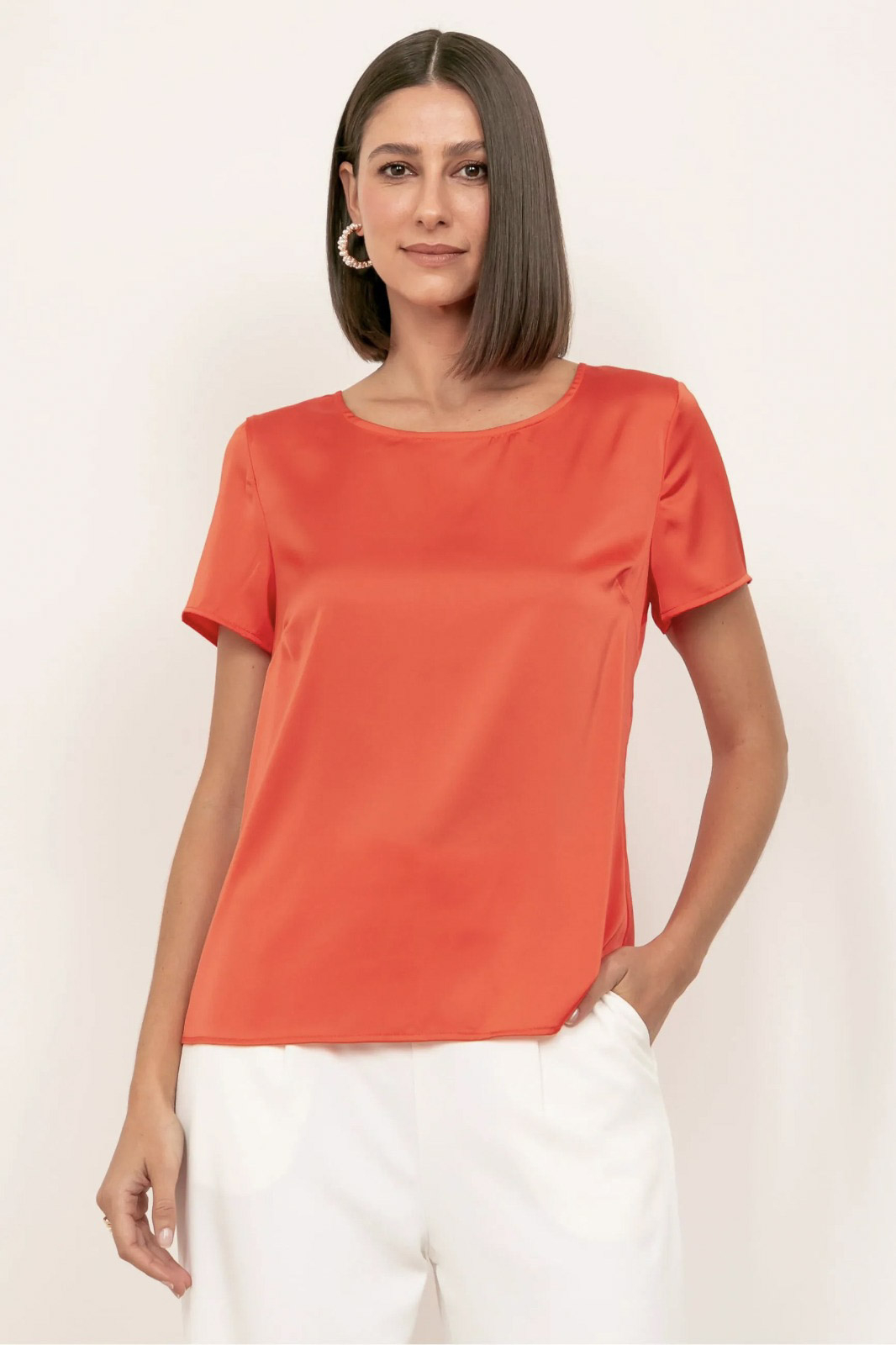 Comprar Blusa Basic Sedinha - Veste Shop Roupa Feminina Lupo, Trifil, Liebe 6x sem juros