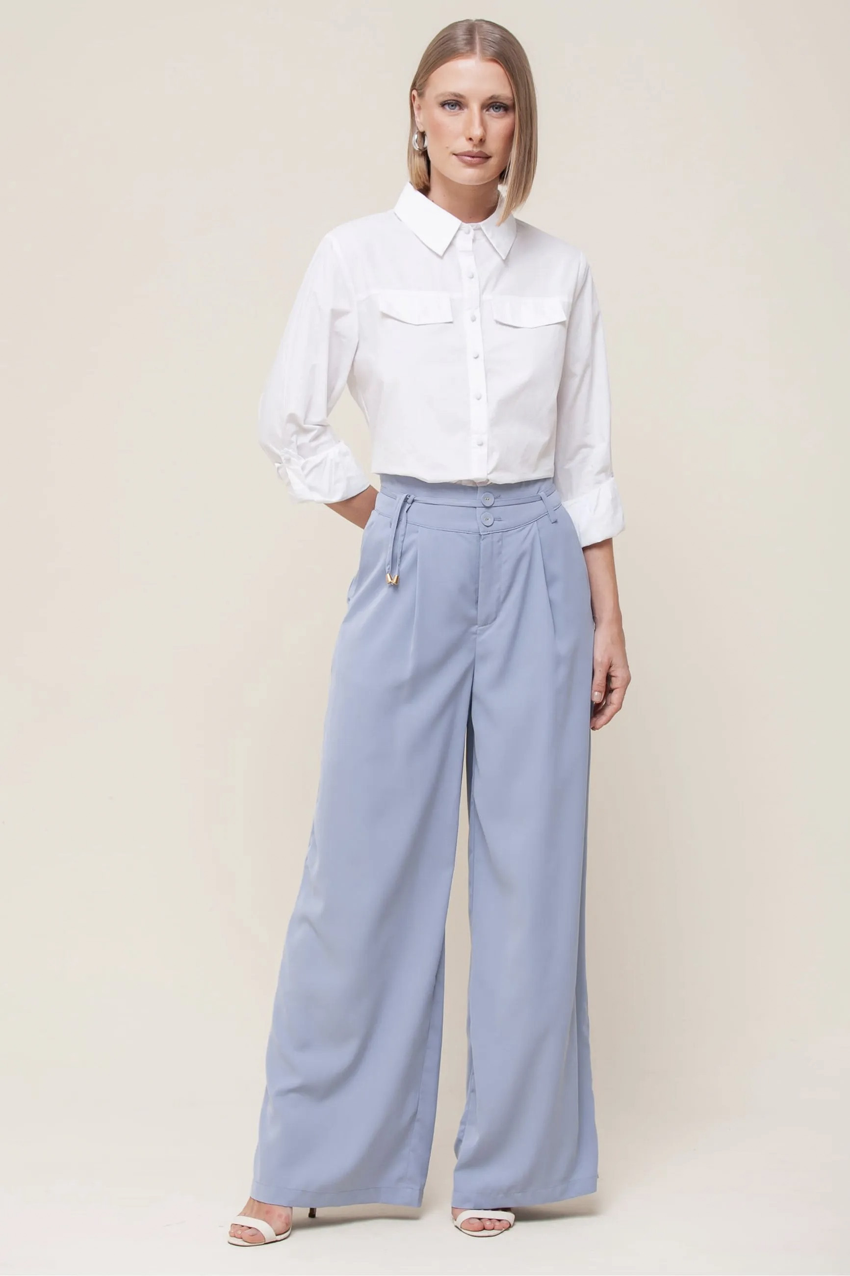 Comprar Camisa Tricoline Manga Longa - Veste Shop Roupa Feminina Lupo ...