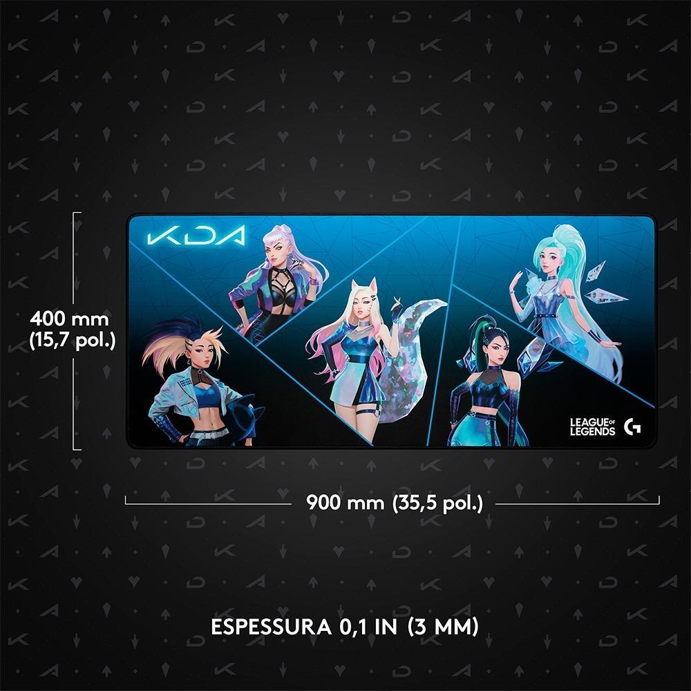 Comprar Mousepad Gamer Logitech G840 XL Edição LOL KDA 943-000456 ...