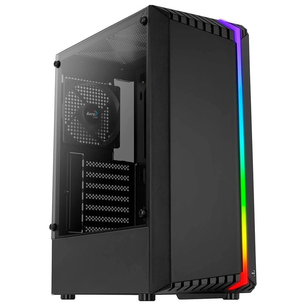 Comprar Gabinete Gamer Aerocool ATX Bionic V1 RGB Preto - Login Informática