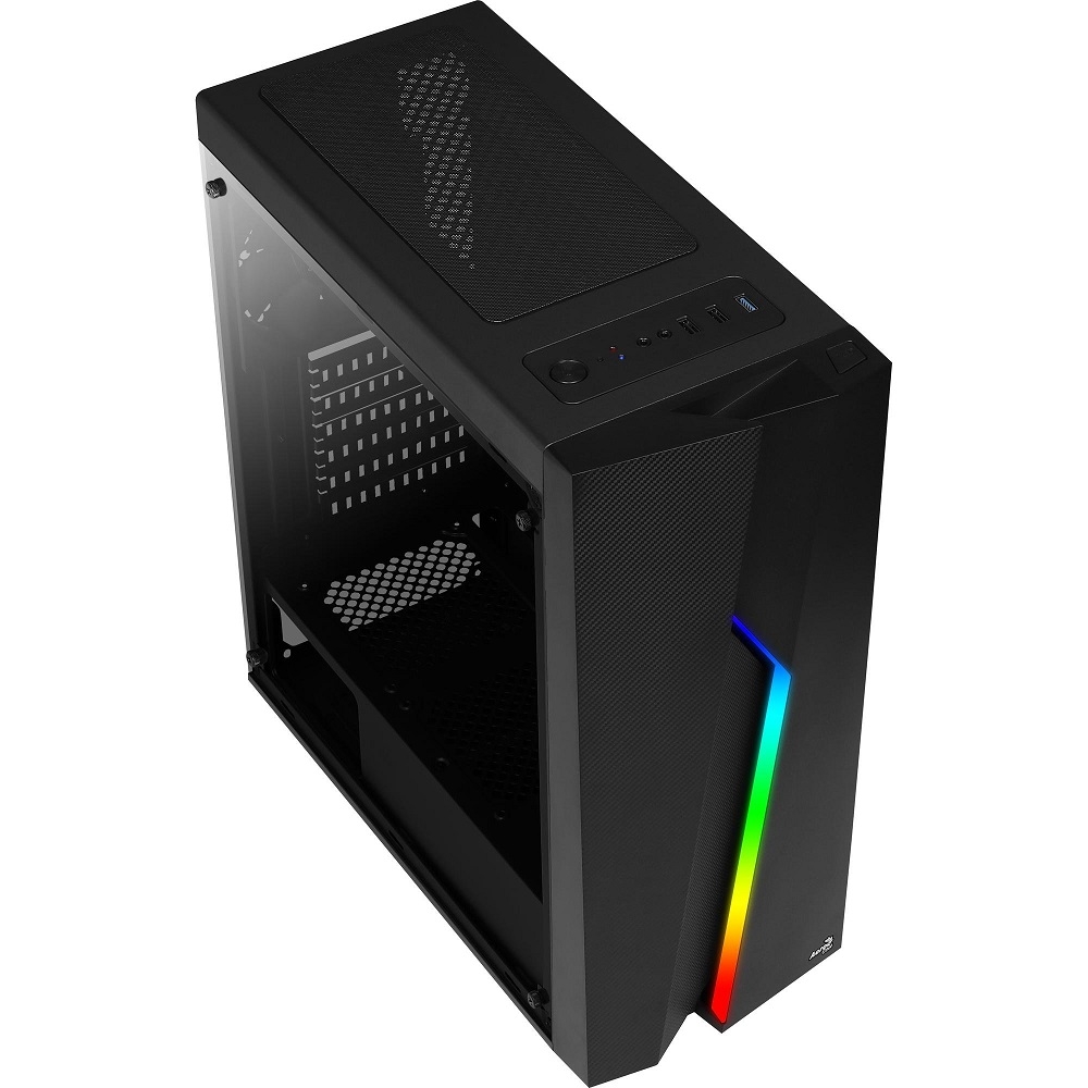 Comprar Gabinete Gamer Aerocool Bolt RGB Lateral em Acrílico Preto ...