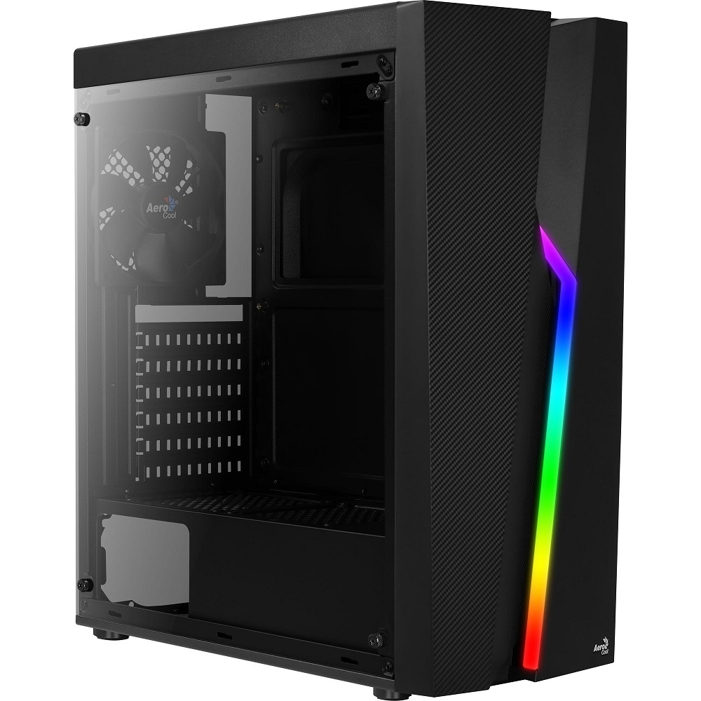 Comprar Gabinete Gamer Aerocool Bolt RGB Lateral em Acrílico Preto - a ...